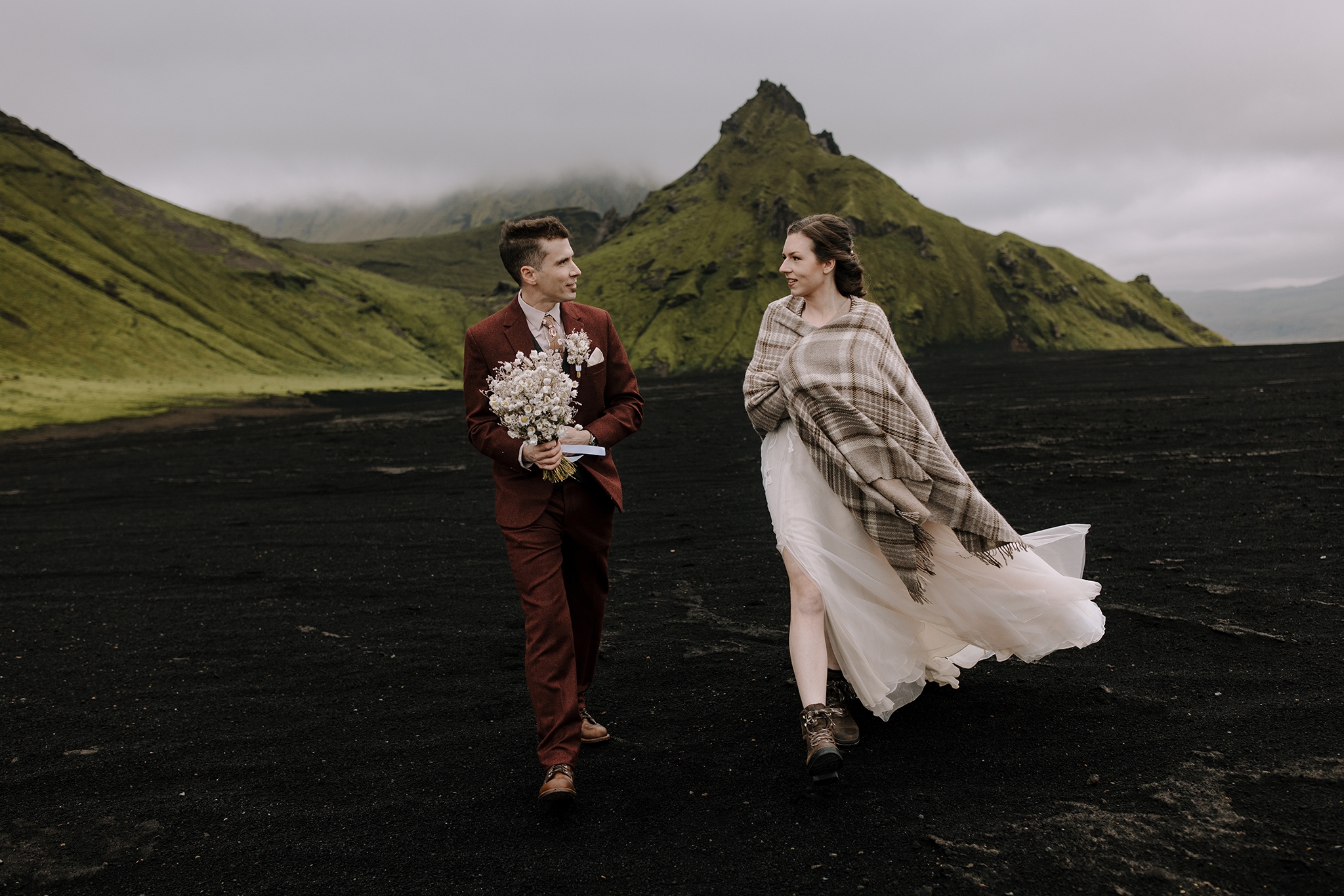 Portfolio - Styrmir & Heiðdís – Iceland Elopement & Wedding Photographers
